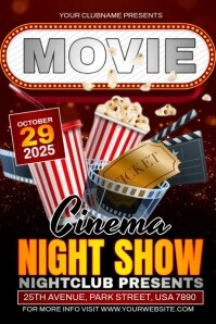Movie Night Template | PosterMyWall