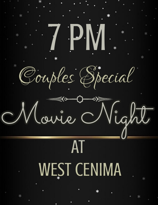 Movie Night / Date Nights Template | PosterMyWall