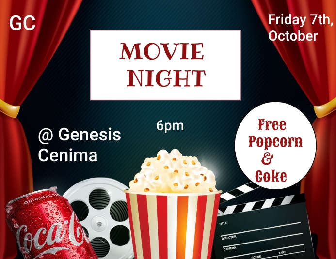 Copy of Movie Night Design (2) | PosterMyWall