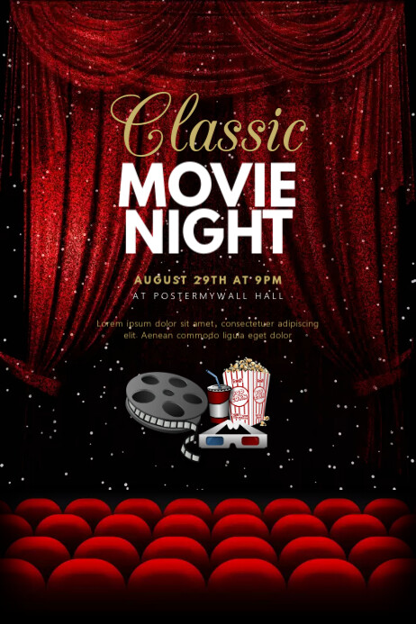 movie night Template | PosterMyWall