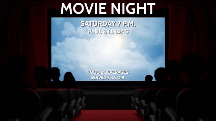 MOVIE NIGHT Template | PosterMyWall