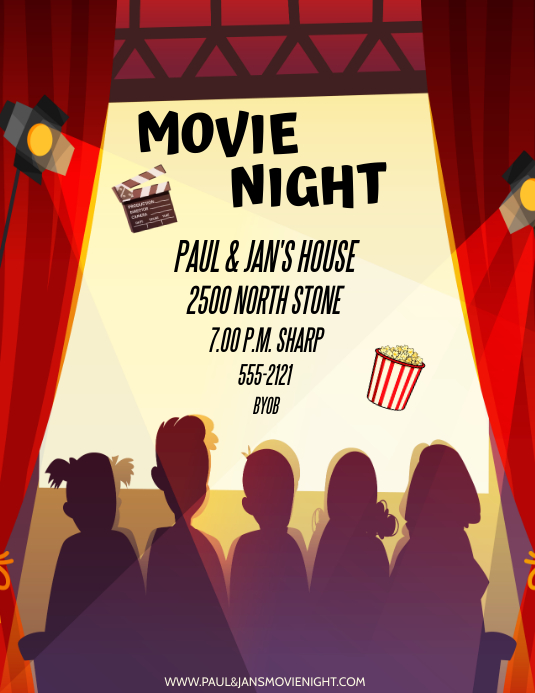 Copy of MOVIE NIGHT | PosterMyWall