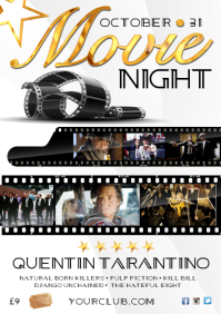 Movie Night Poster Template | PosterMyWall