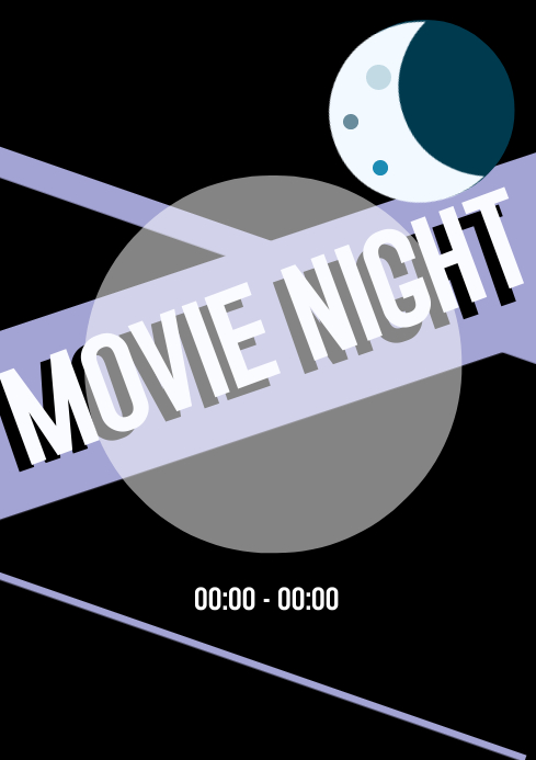 Movie Night Poster Template | PosterMyWall