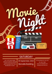 Template movie night | PosterMyWall