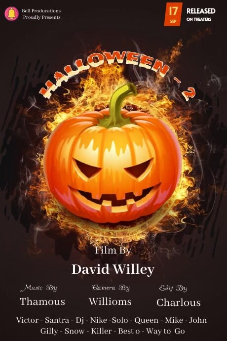 movie poster design horror animation Template | PosterMyWall