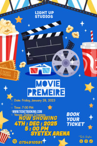 Movie poster Template | PosterMyWall