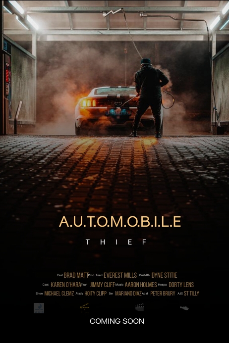 Plantilla de MOVIE POSTER TEMPLATE (1) | PosterMyWall