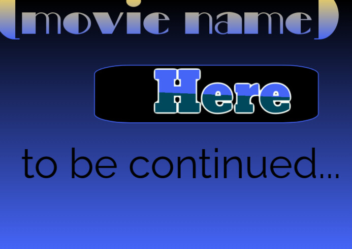 Movie template | PosterMyWall