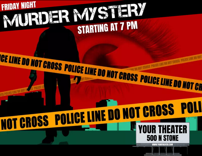 MOVIE THEATER PROMO Template | PosterMyWall