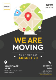 Moving Announcement Flyer Template | PosterMyWall