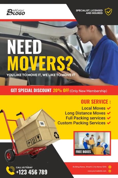Moving House Poster Template | PosterMyWall