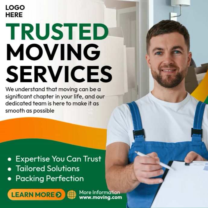 Plantilla de Moving Services Ads | PosterMyWall
