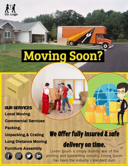 Moving Soon Template | PosterMyWall