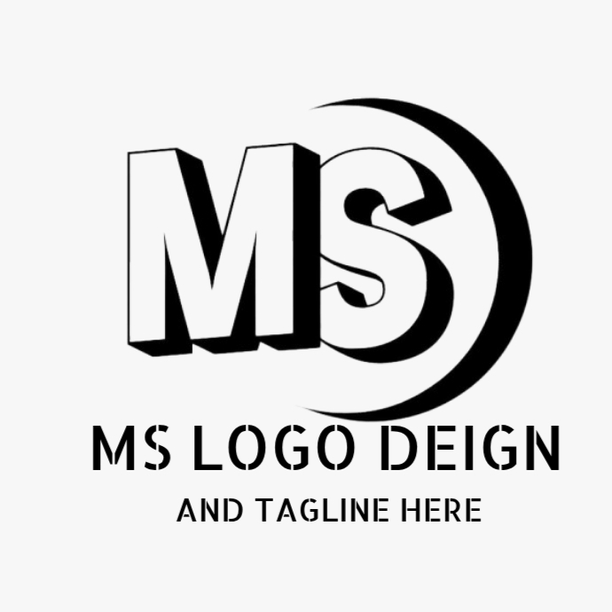 MS LOGO DEIGN Template | PosterMyWall