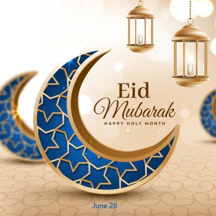 Mubarak Template | PosterMyWall