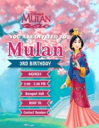 Mulan Template | PosterMyWall