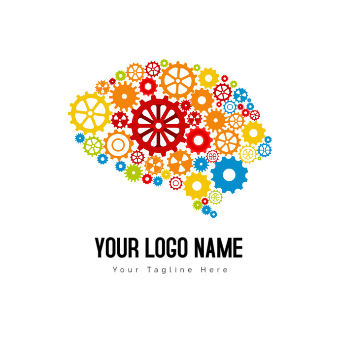 Multi-colored Gears Logo Template | PosterMyWall