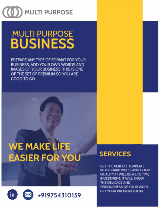 Copy of Multi Purpose Business Template | PosterMyWall