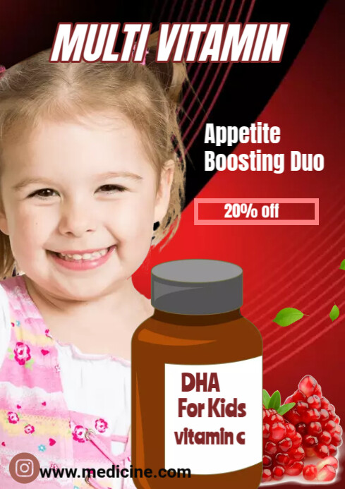 Multi vitamin Template | PosterMyWall
