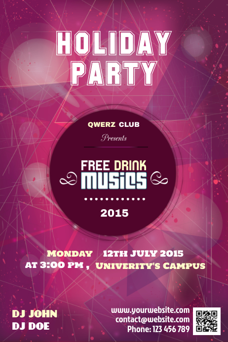 Multipurpose party poster template - PosterMyWall | PosterMyWall