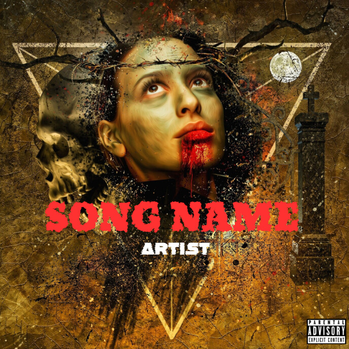 Murder Album Cover Template | PosterMyWall