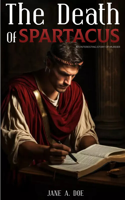 Murder Mystery Book Cover historical fiction Template | PosterMyWall