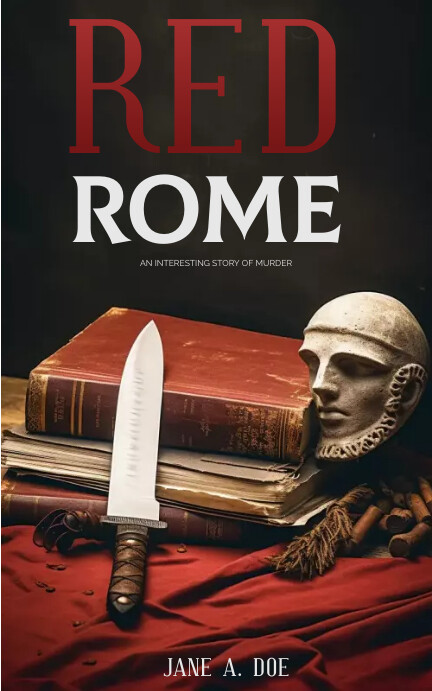 Murder Mystery Book Cover historical fiction Template | PosterMyWall