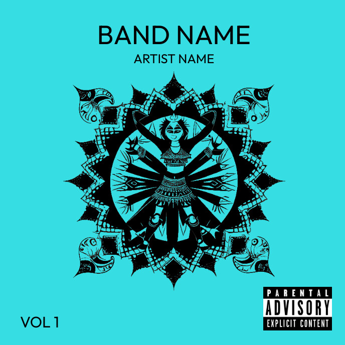 Music album cover Template | PosterMyWall