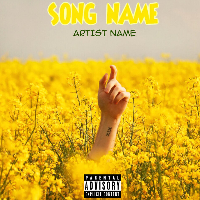 MUSIC ALBUM COVER Template | PosterMyWall