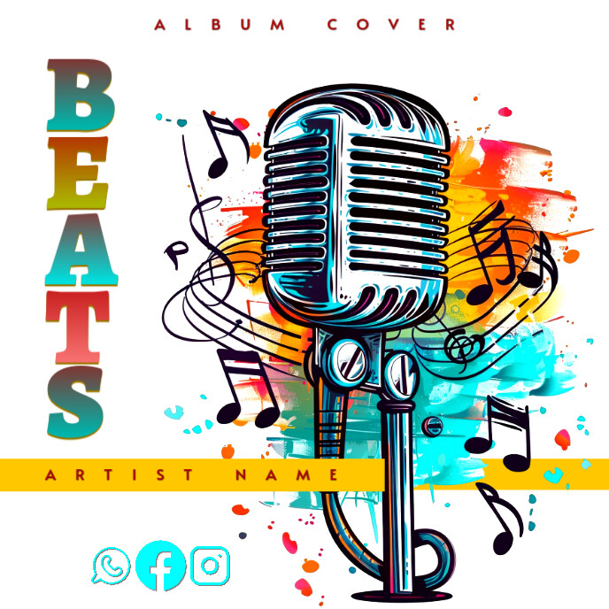 Music Album Cover Template | PosterMyWall