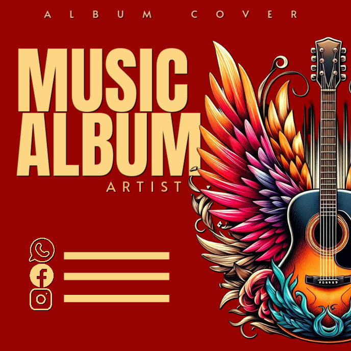 Music album cover Template | PosterMyWall