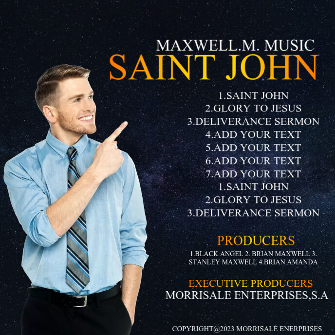 music album flyer template | PosterMyWall