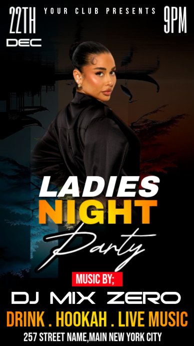 music and concert party Template | PosterMyWall