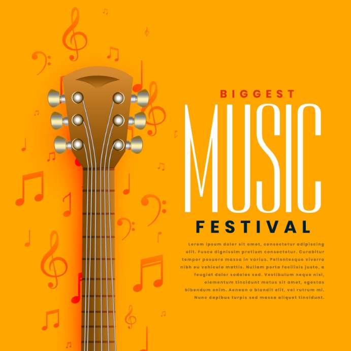 Music background design flyer Template | PosterMyWall