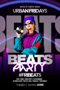 Beats Party Template | PosterMyWall