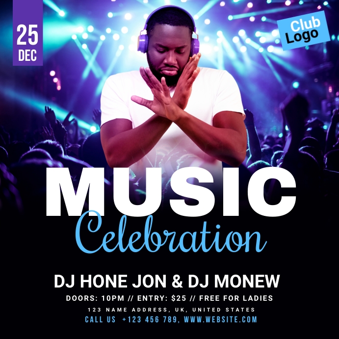 Music Celebration Template | PosterMyWall