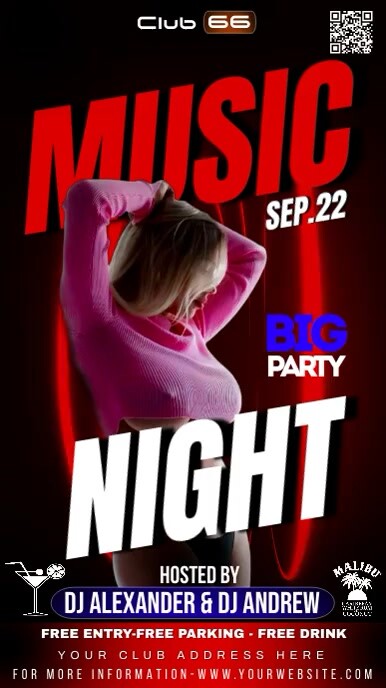 music club ads Template | PosterMyWall