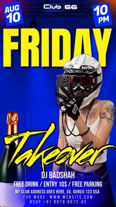 music club ads Template | PosterMyWall