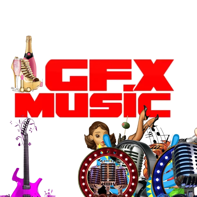 Copy of MUSIC CLUB LOGO WINE PARTY LOGO LIVE STUDIO L | PosterMyWall