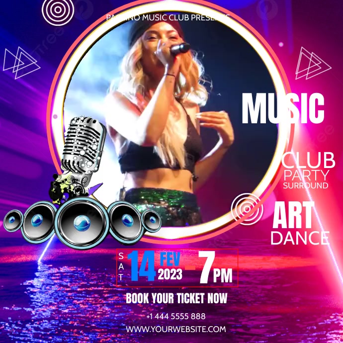 music club party flyer template | PosterMyWall