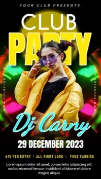 Music Party Video Template | PosterMyWall