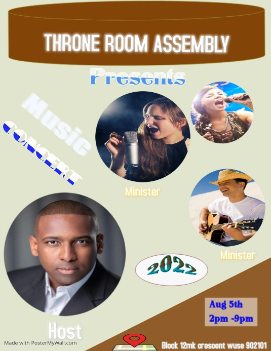 Music concert/church (5) Template | PosterMyWall