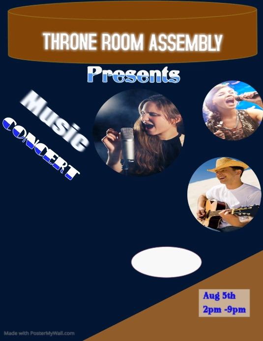 Copy of Music concert church flyer (10) | PosterMyWall