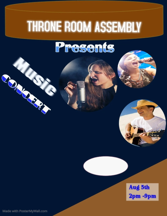 Music concert church flyer (7) Template | PosterMyWall