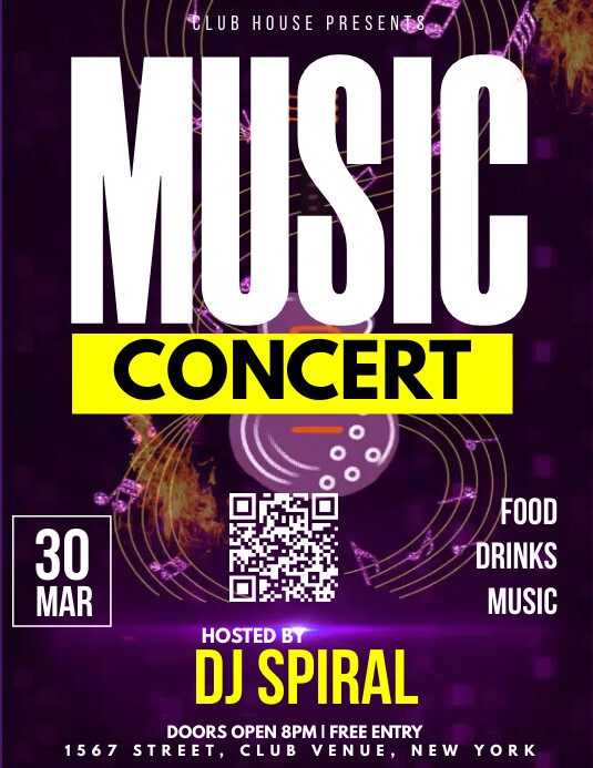 music concert Template | PosterMyWall