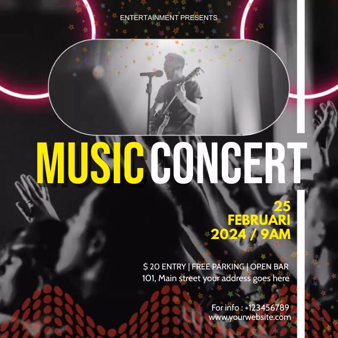 Music Concert Template | PosterMyWall