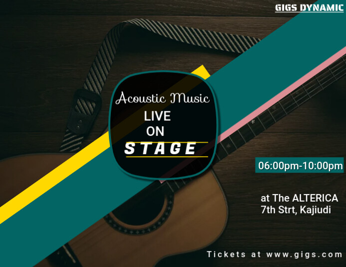 MUSIC CONCERT Template | PosterMyWall