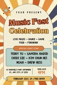 CONCERT Template | PosterMyWall