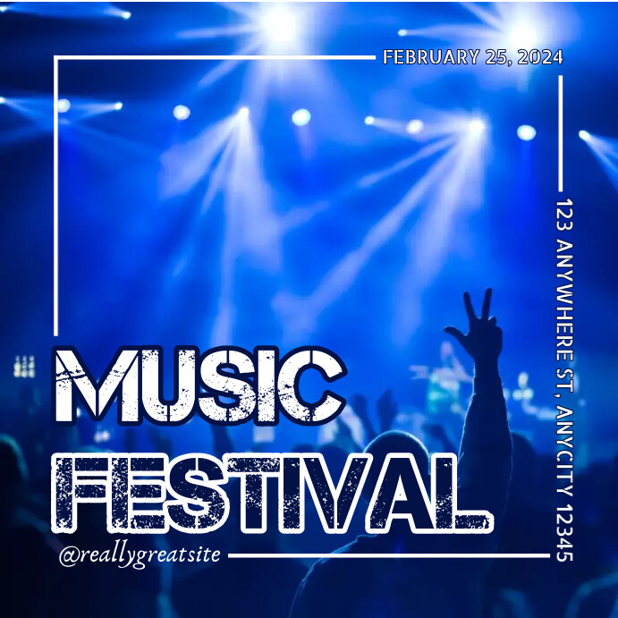 Music Concert Template | PosterMyWall